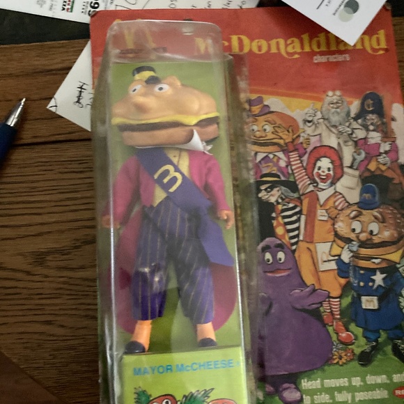 Mcdonaldland characters | Toys | Mayor Mc Cheese 974 Mcdonaldland ...